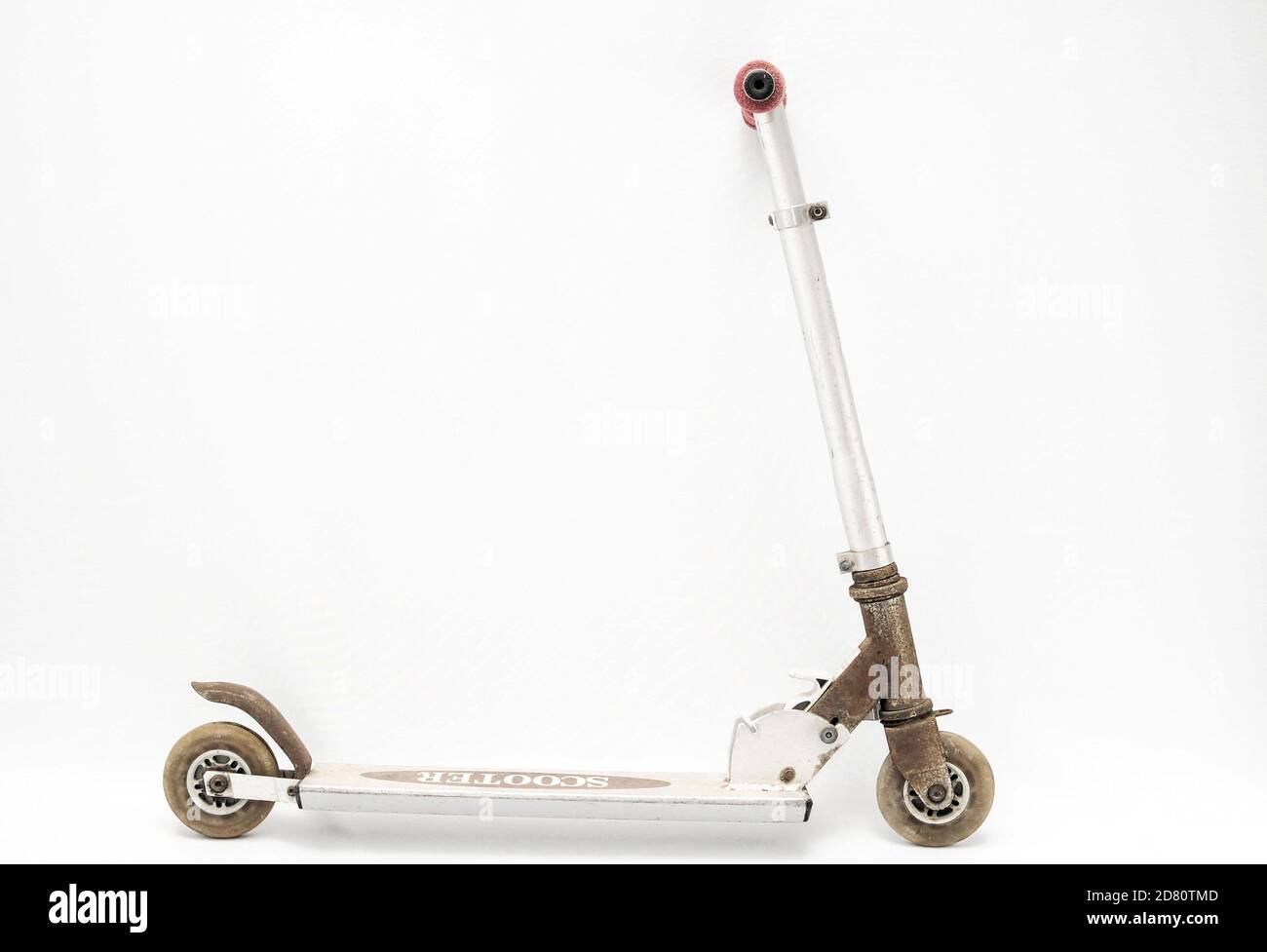 metal scooter for child Stock Photo - Alamy