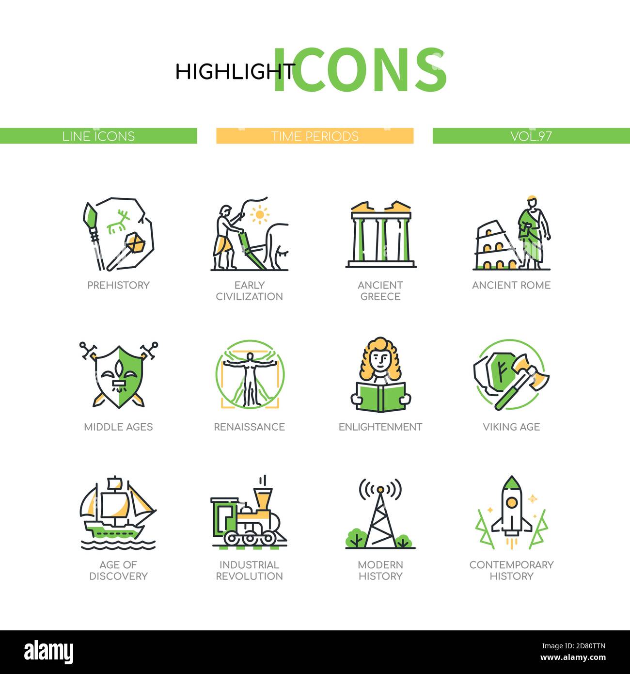 Prehistory time symbol hi-res stock photography and images - Alamy