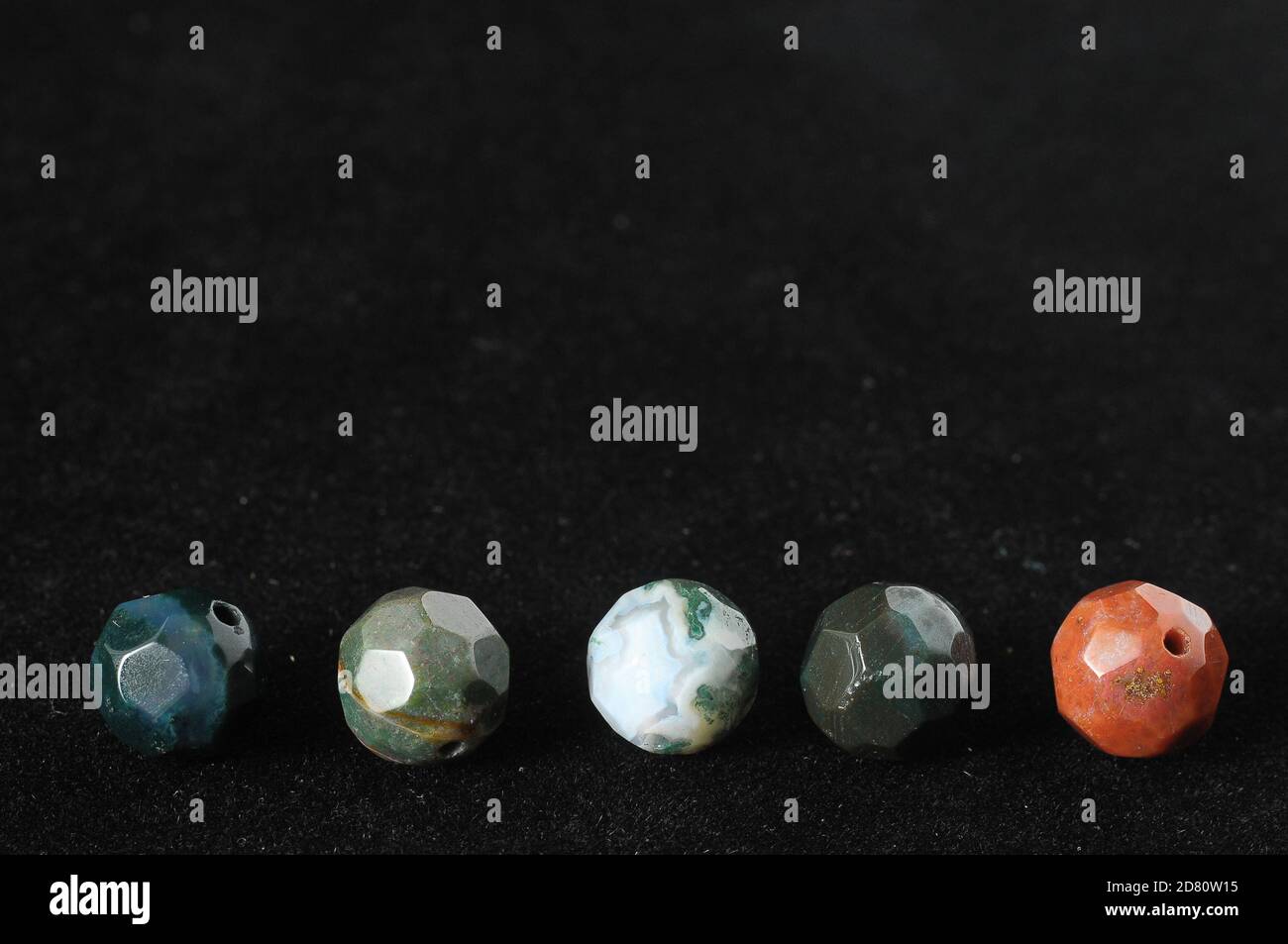 Colored Semi Precious Stones Stock Photo - Alamy