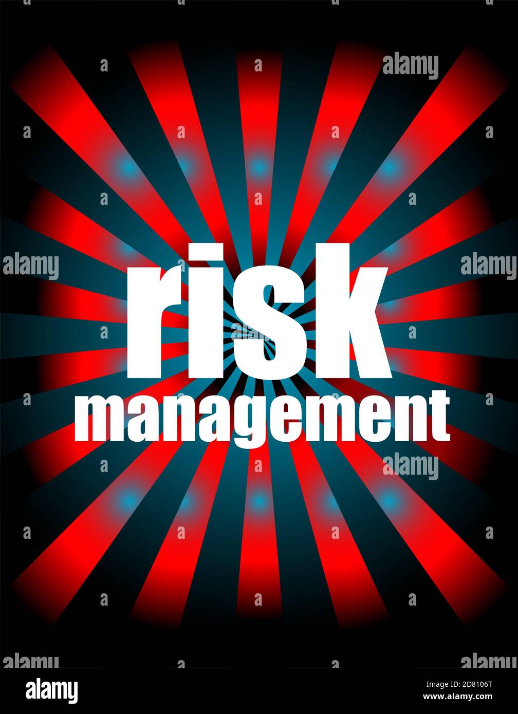 Text Risk management. Business concept . Vintage template with words ...