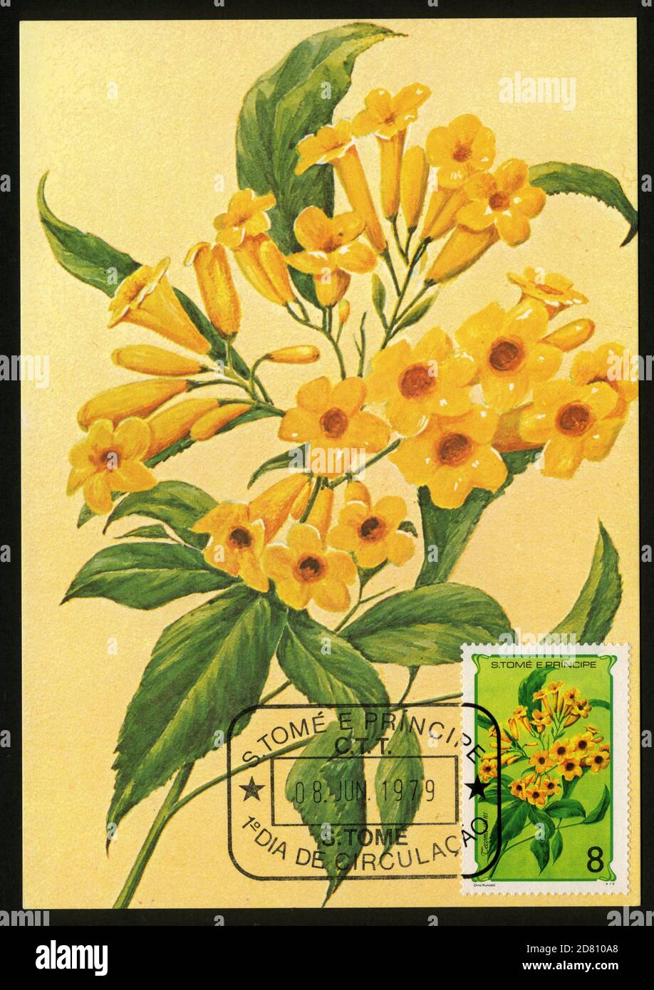 Saint thomas stamp hi-res stock photography and images - Alamy