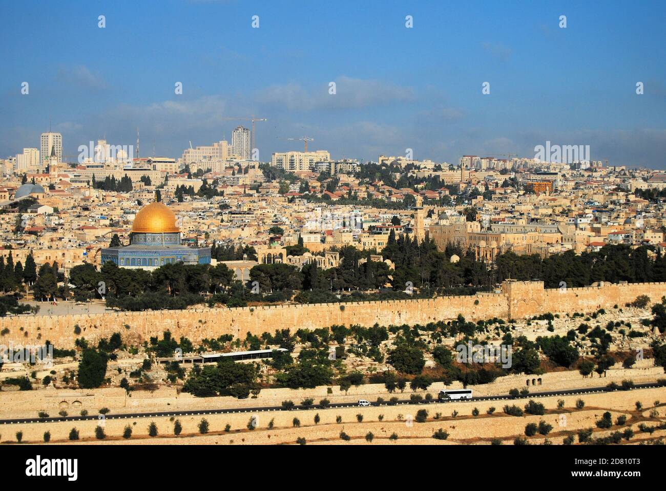 Jerusalem Israel Holy Temple Mount, Wall, Fortress Stock Photo - Alamy