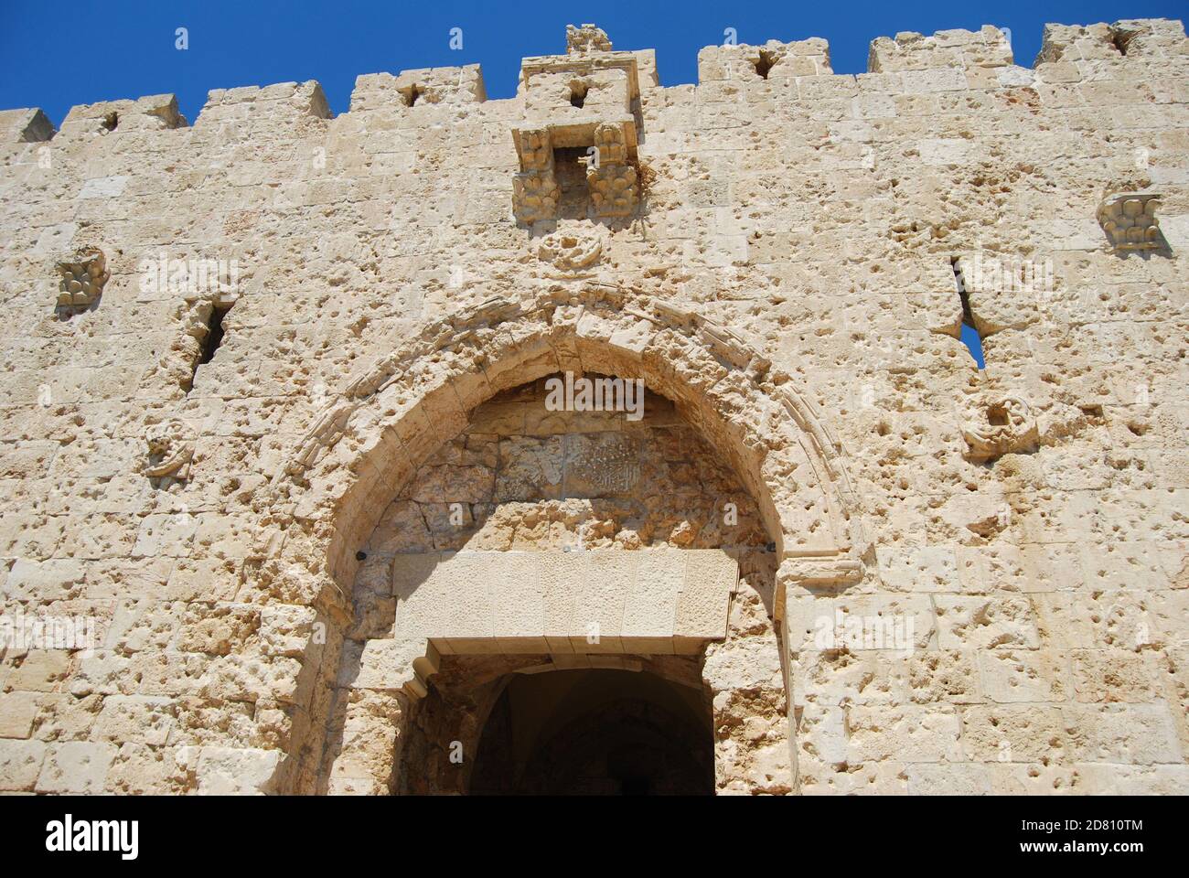 Jerusalem Israel Holy Temple Mount, Wall, Fortress Stock Photo - Alamy