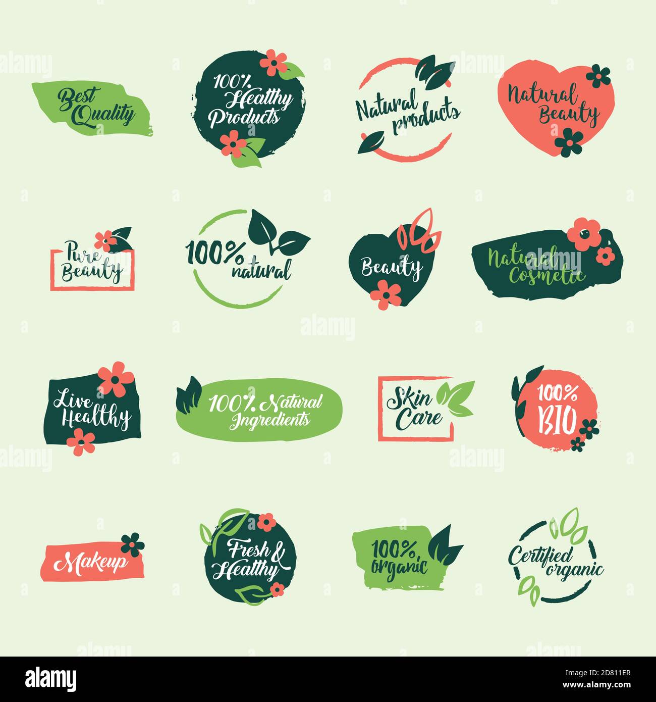 Natural Beauty Logos