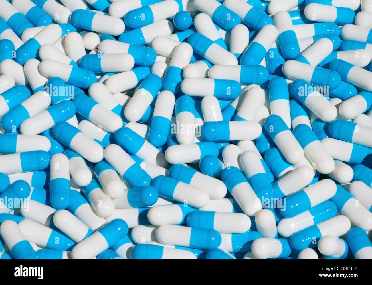 Collection of the colorful capsules with medicines Stock Photo - Alamy