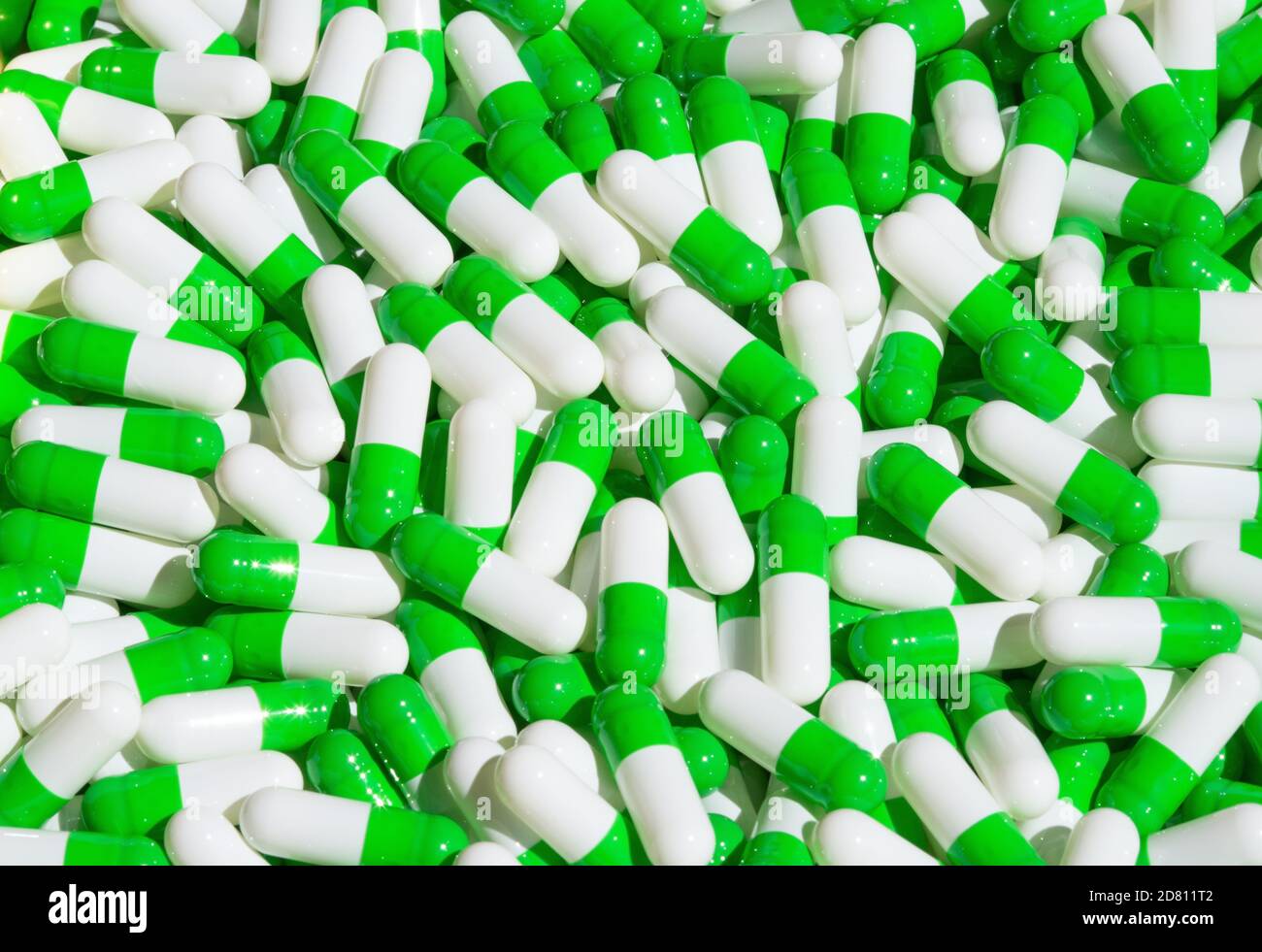 Collection of the colorful capsules with medicines Stock Photo - Alamy