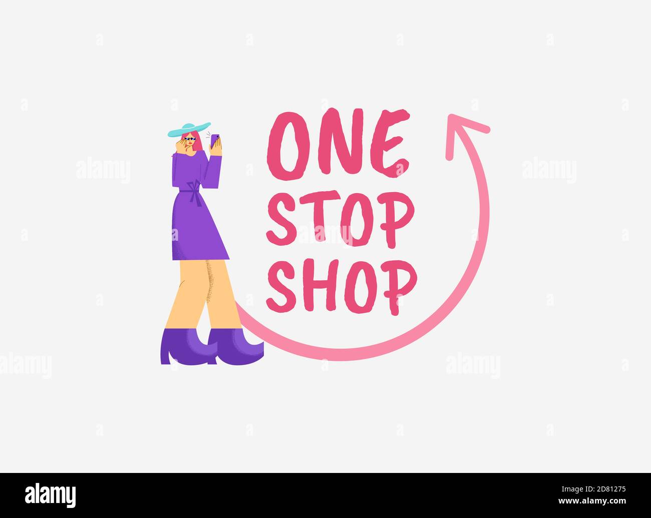 Local supermarkets Stock Vector Images - Alamy