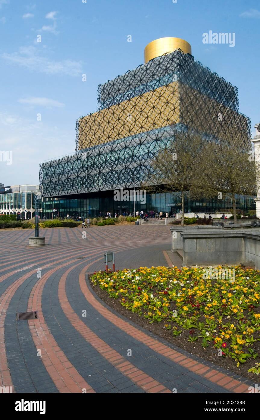New Birmingham Library Birmingham City Centre Birmingham England UK ...