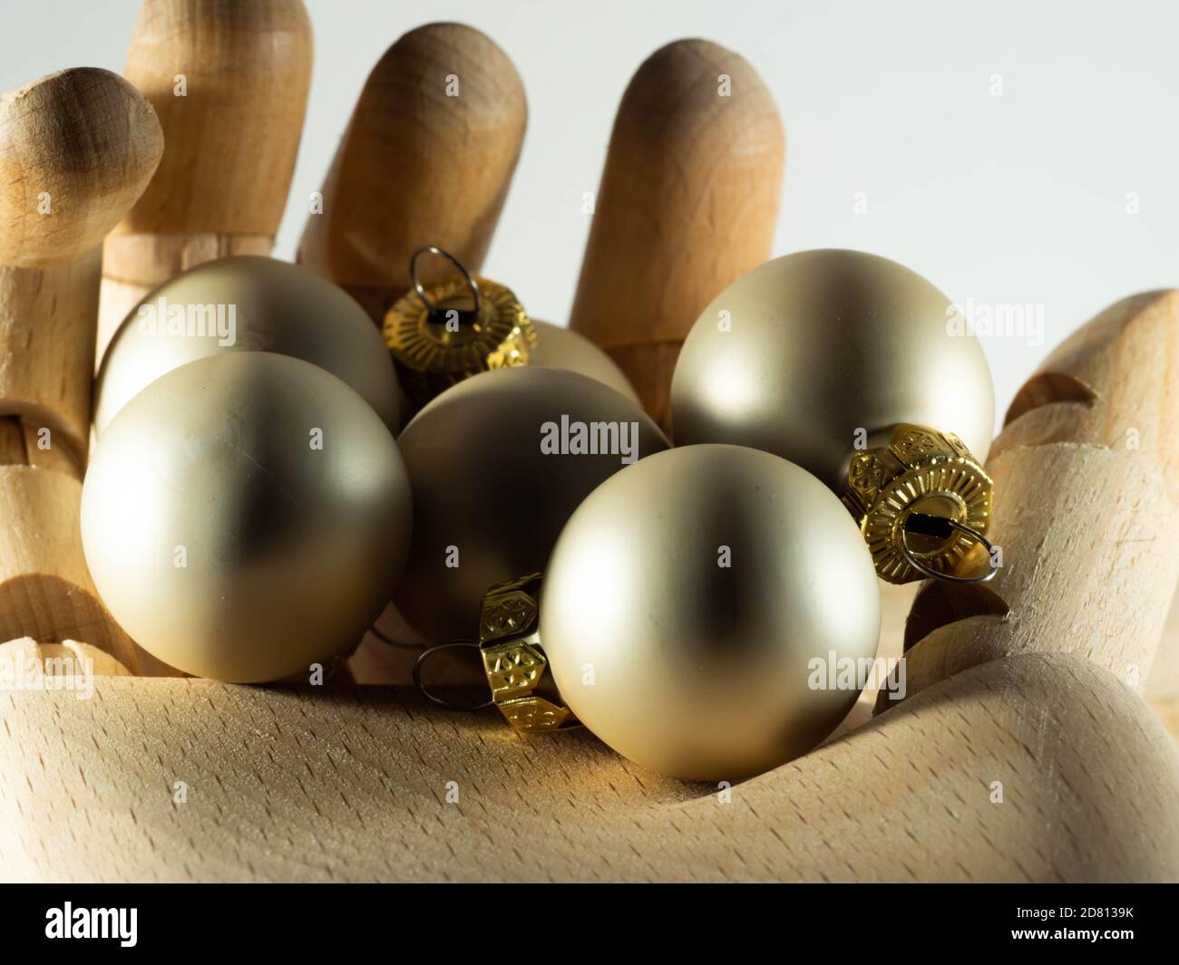 Hand hanging red christmas ornament hi-res stock photography and images ...