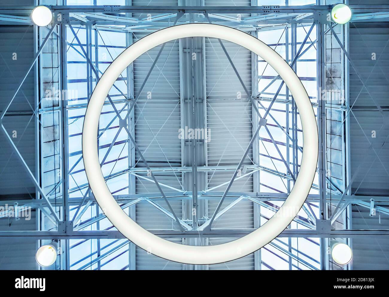 Skylight window - architectural background Stock Photo - Alamy