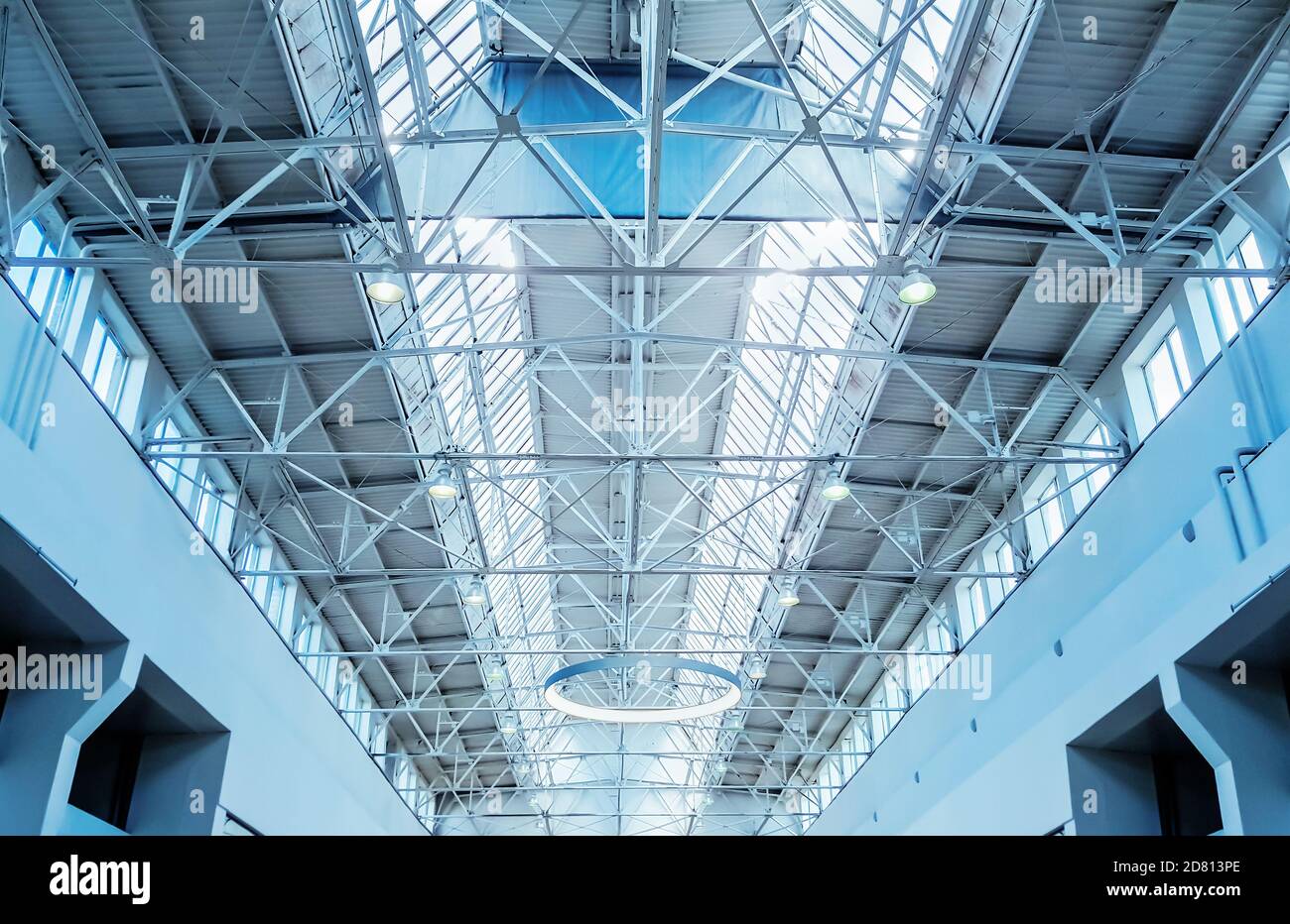 Skylight window - architectural background Stock Photo - Alamy