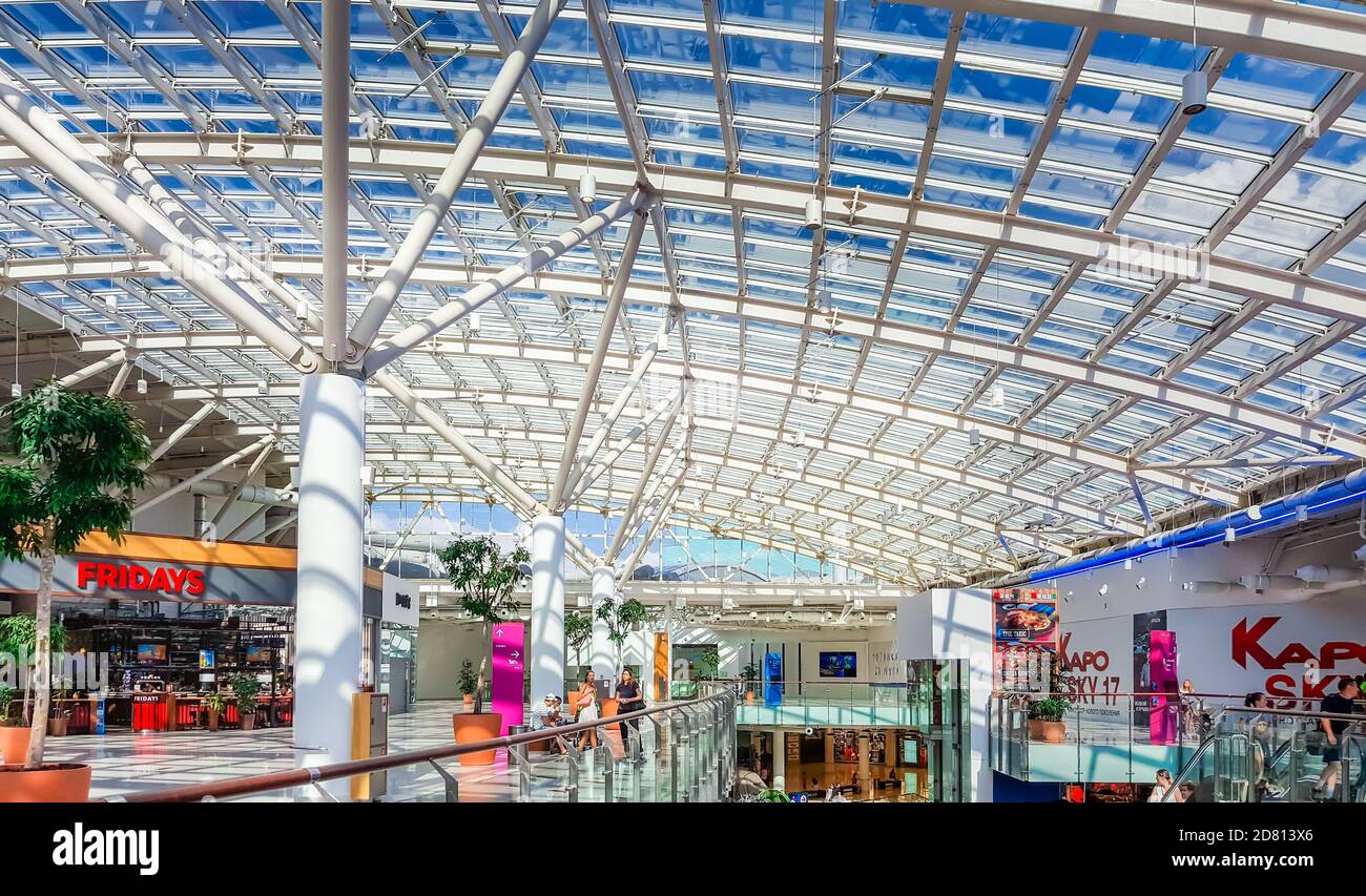 Auchan shopping mall hi-res stock photography and images - Alamy