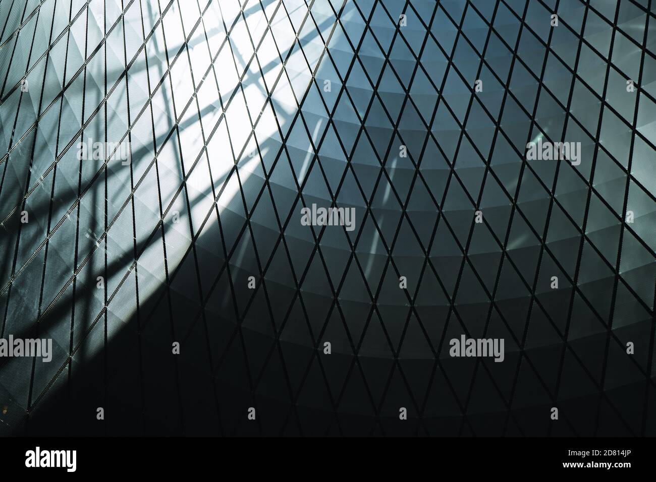 Beautiful modern building architecture texture with blue tones Stock ...