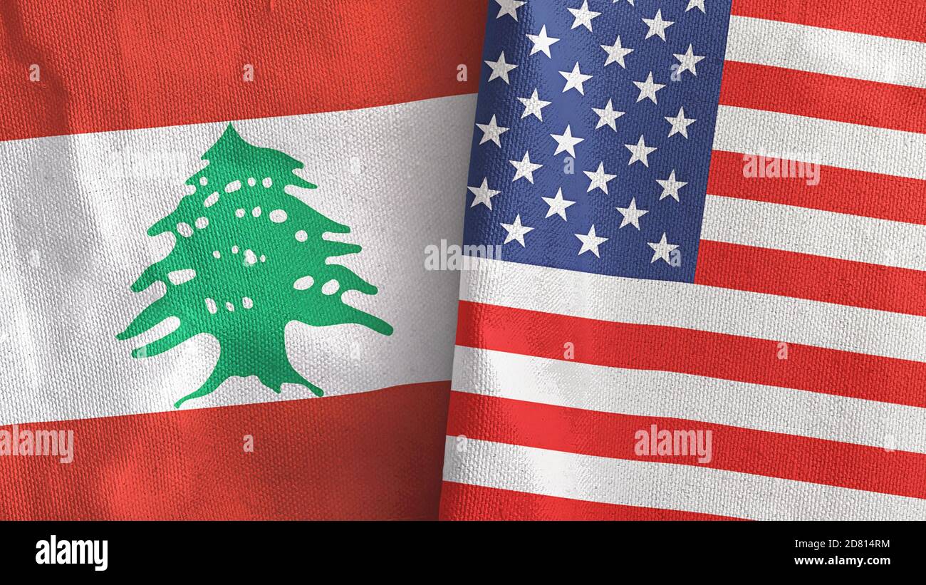 Lebanon united states flag hi-res stock photography and images - Alamy