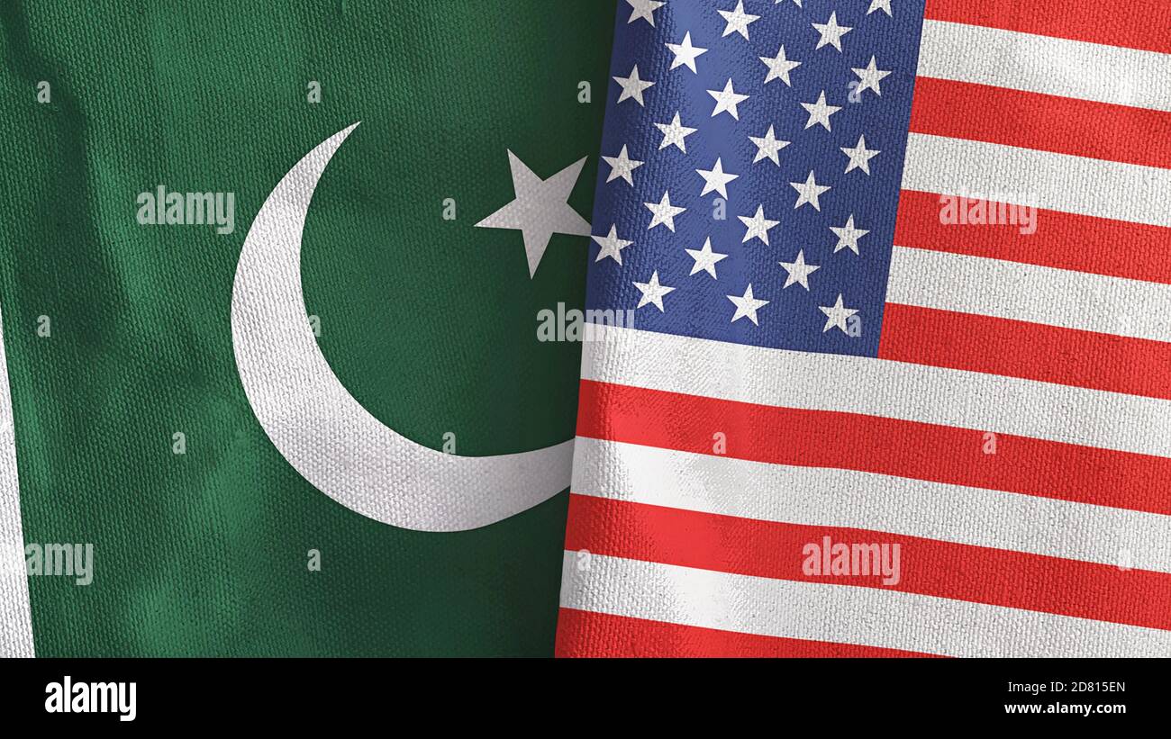 United states of america vs pakistani flag hi-res stock photography and ...
