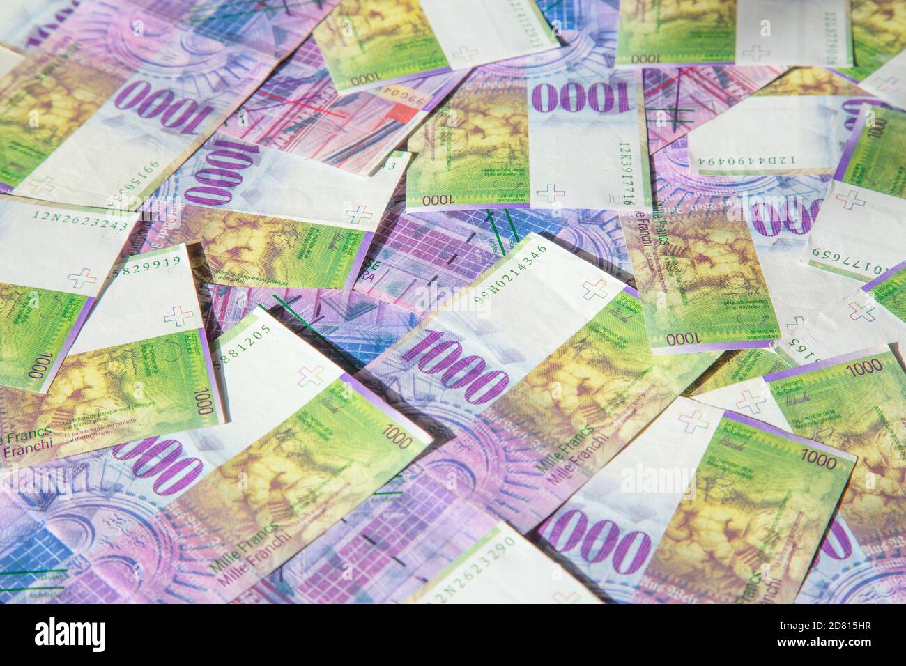 Swiss 1000 chf note hi-res stock photography and images - Alamy