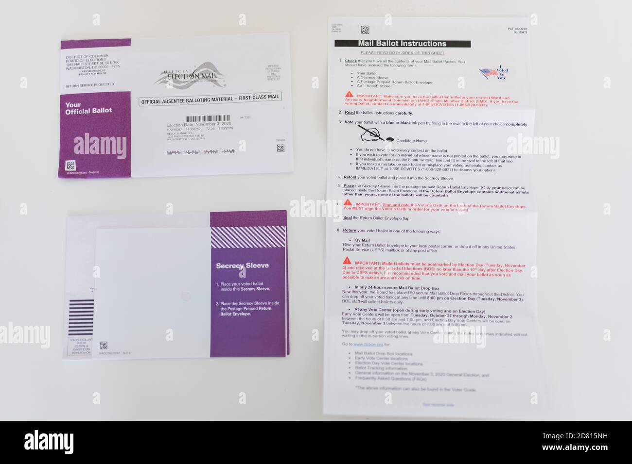 Ballot return hi-res stock photography and images - Alamy
