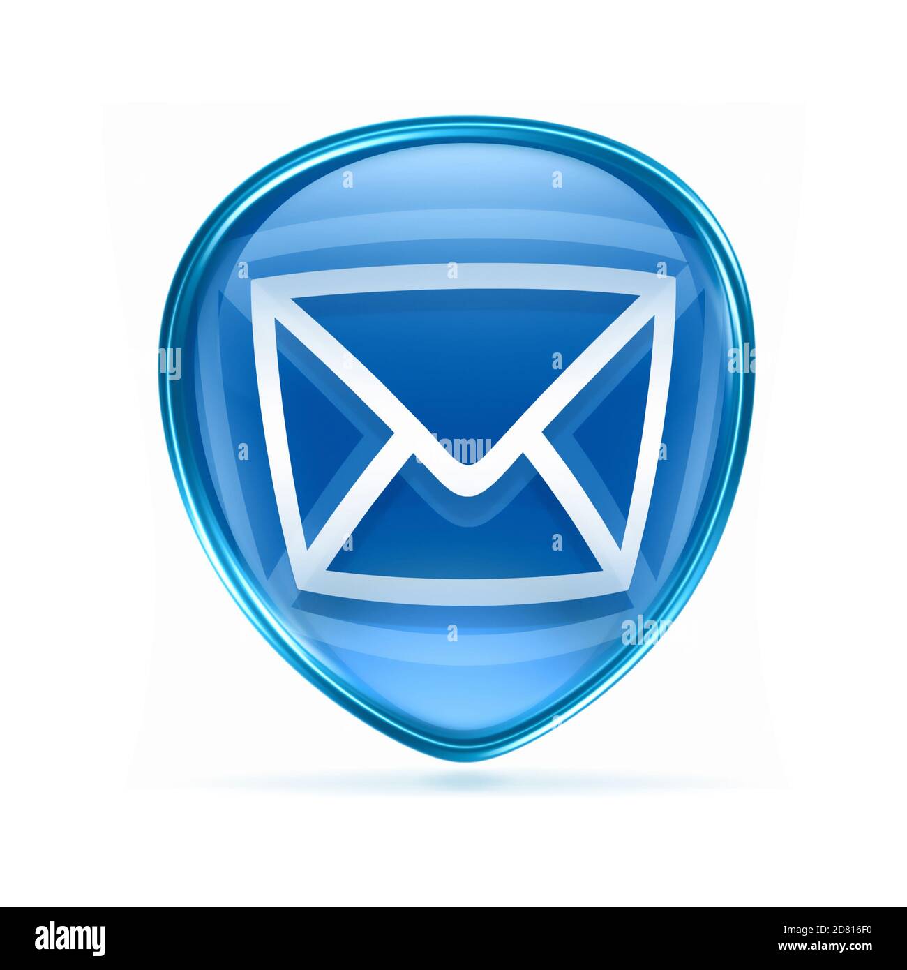 Blue envelope stamps hi-res stock photography and images - Alamy