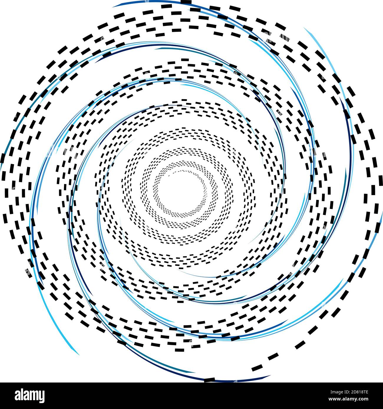 Overlaying abstract Spiral, Swirl, Twirl vector. Volute, helix ...