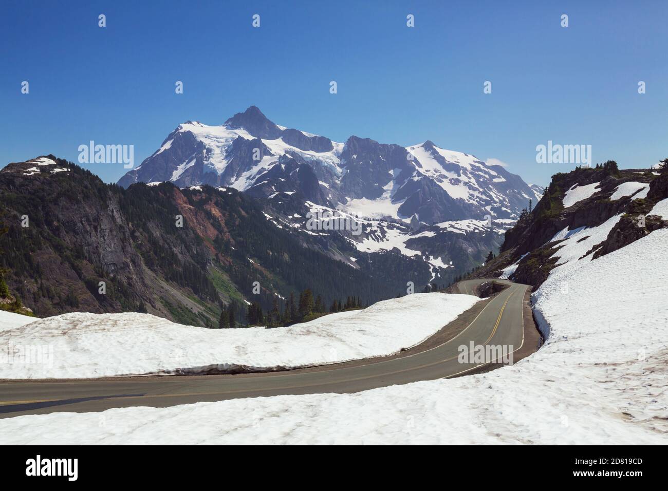 Mt Baker recreational area in summer season Stock Photo - Alamy