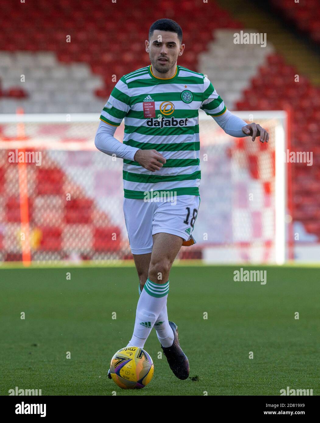 Celtic’s Tom Rogic during the Scottish Premiership match at Pittodrie ...