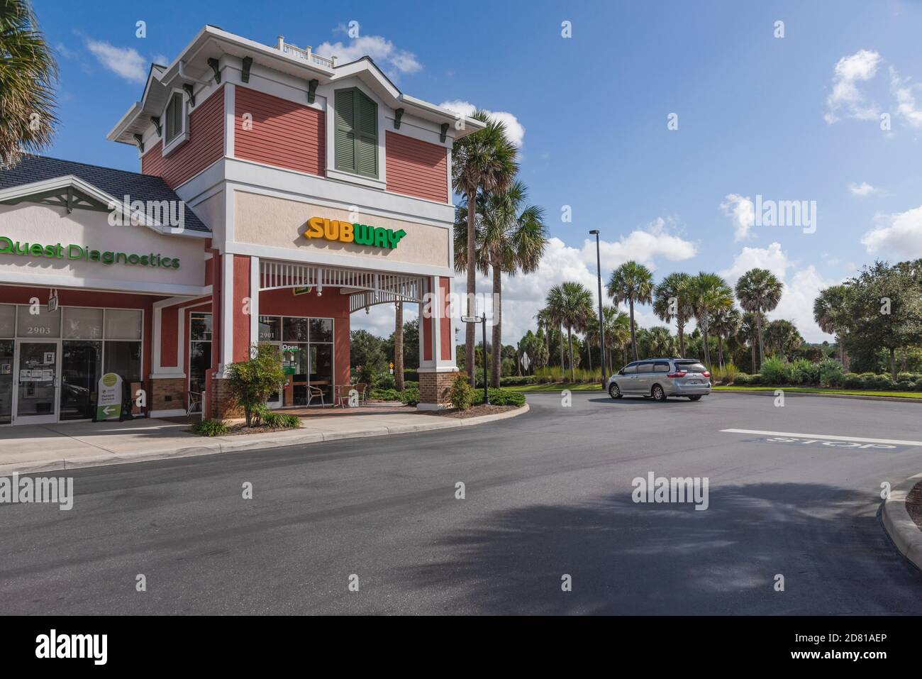 Subway Sandwich Store in The Villages, Florida USA Stock Photo - Alamy