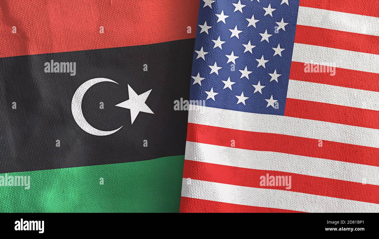Libya united states flag hi-res stock photography and images - Alamy