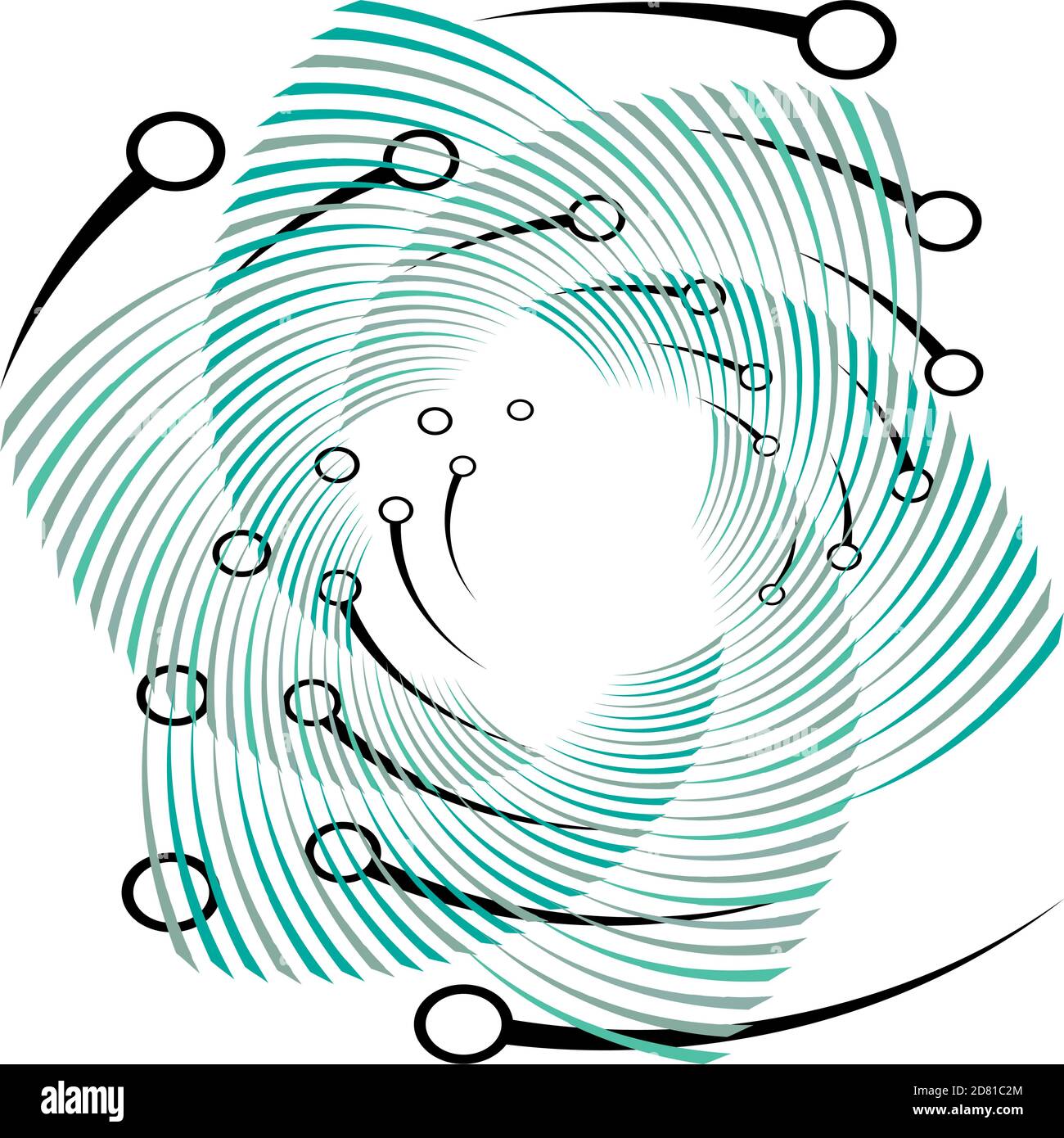 Overlaying abstract Spiral, Swirl, Twirl vector. Volute, helix ...