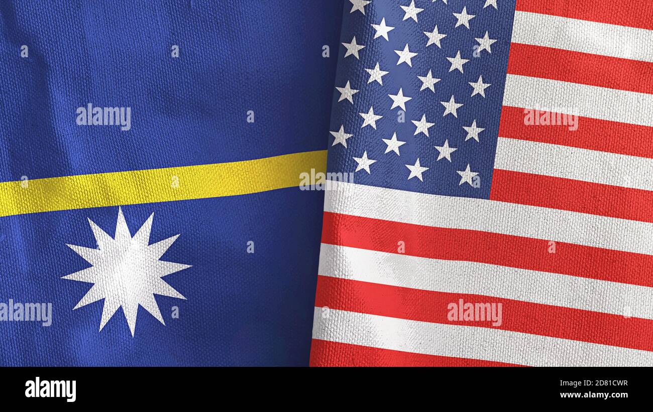 Usa and nauru flag hi-res stock photography and images - Alamy
