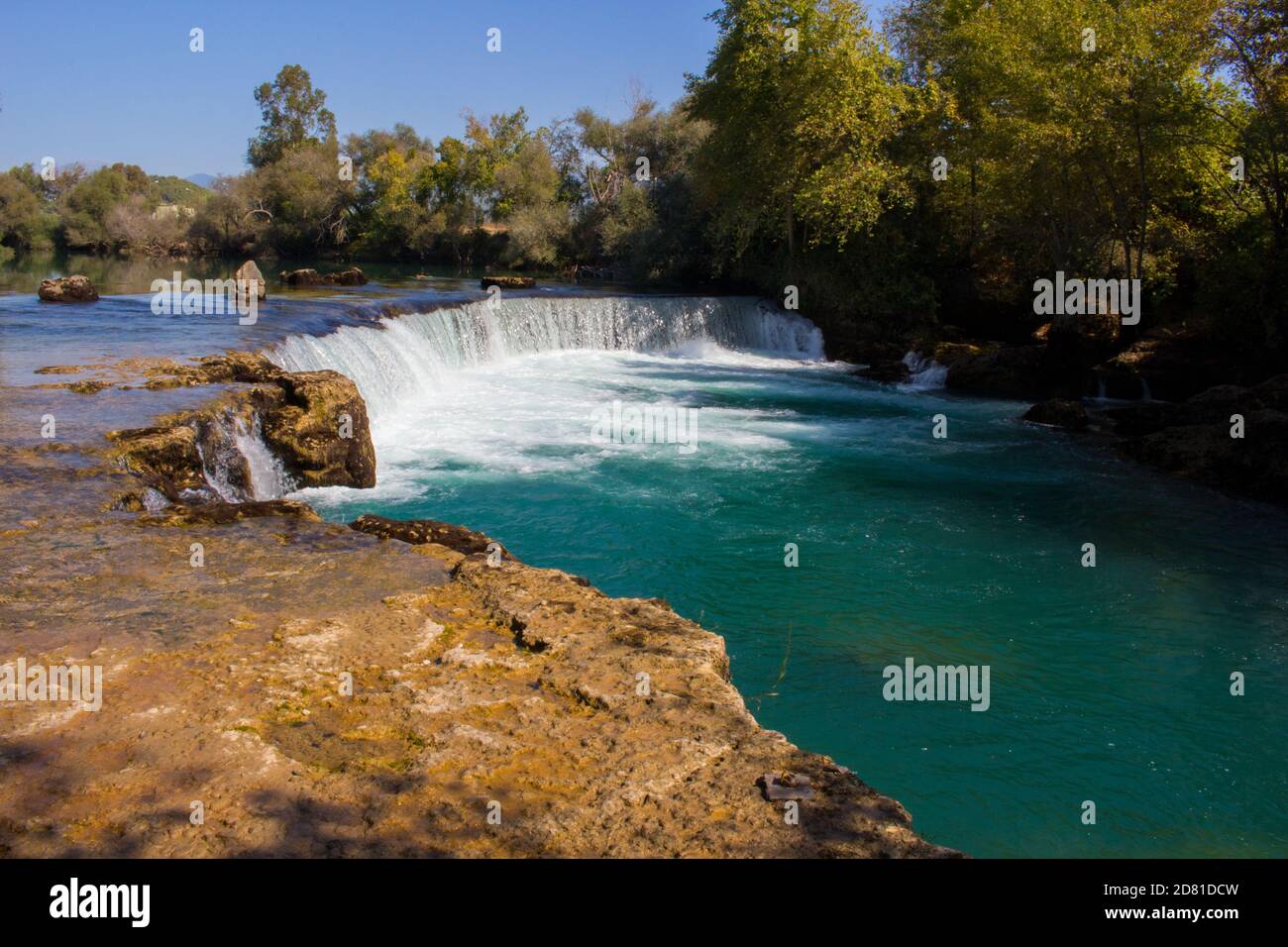 Manavgat in Turkey. It is very popular tourist attraction Stock Photo ...