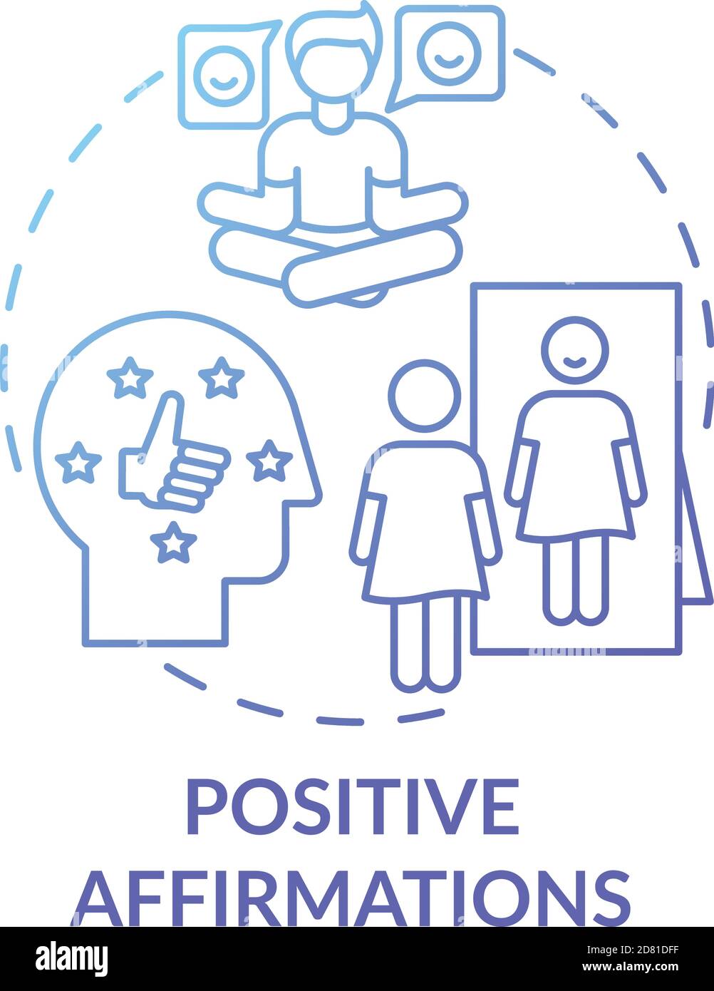 Self affirmations Cut Out Stock Images & Pictures - Alamy