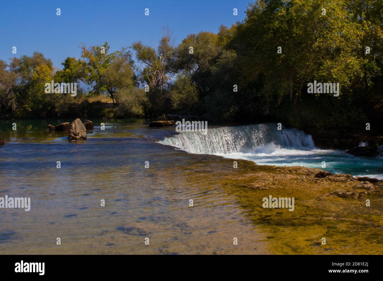 Manavgat in Turkey. It is very popular tourist attraction Stock Photo ...