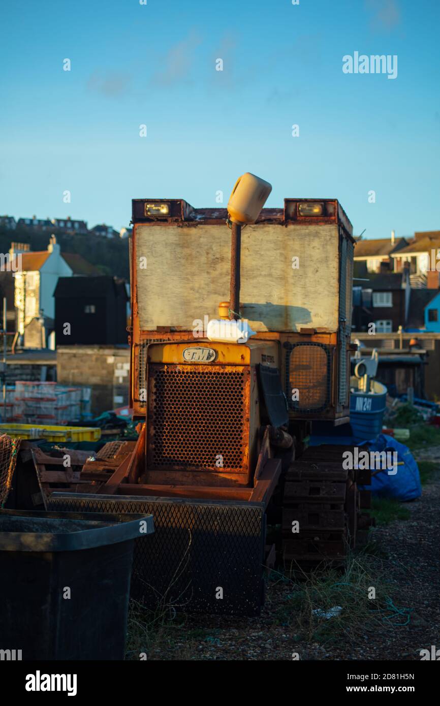 Wrecked bulldozer hi-res stock photography and images - Alamy