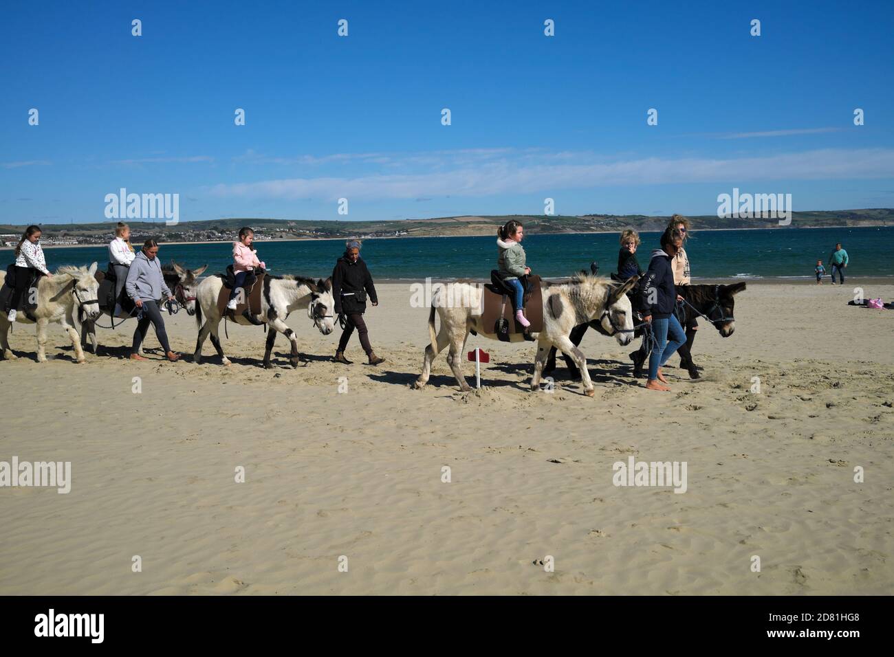 Weymouth donkey rides hi-res stock photography and images - Alamy