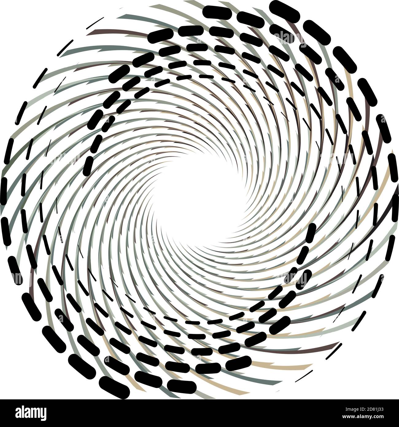 Overlaying abstract Spiral, Swirl, Twirl vector. Volute, helix ...
