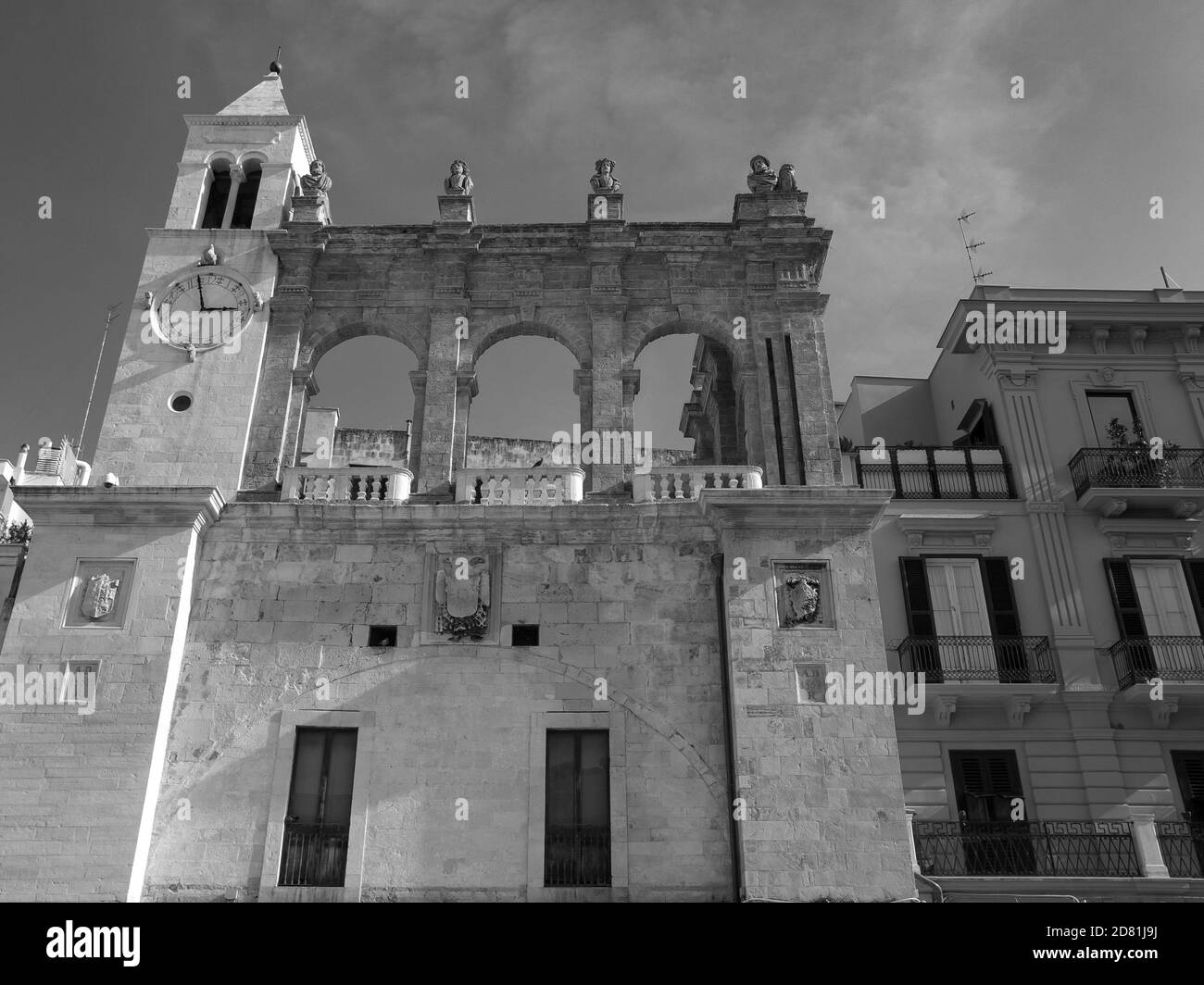 Bari tower Black and White Stock Photos & Images - Alamy