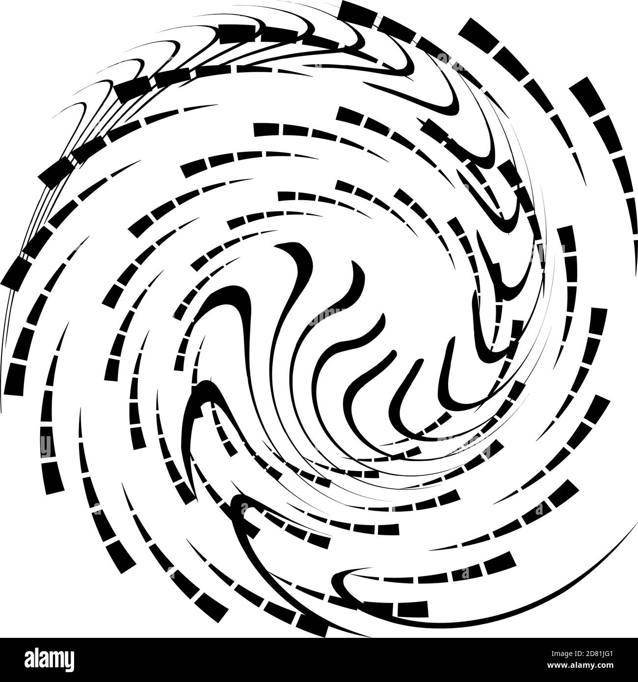 Overlaying abstract Spiral, Swirl, Twirl vector. Volute, helix ...