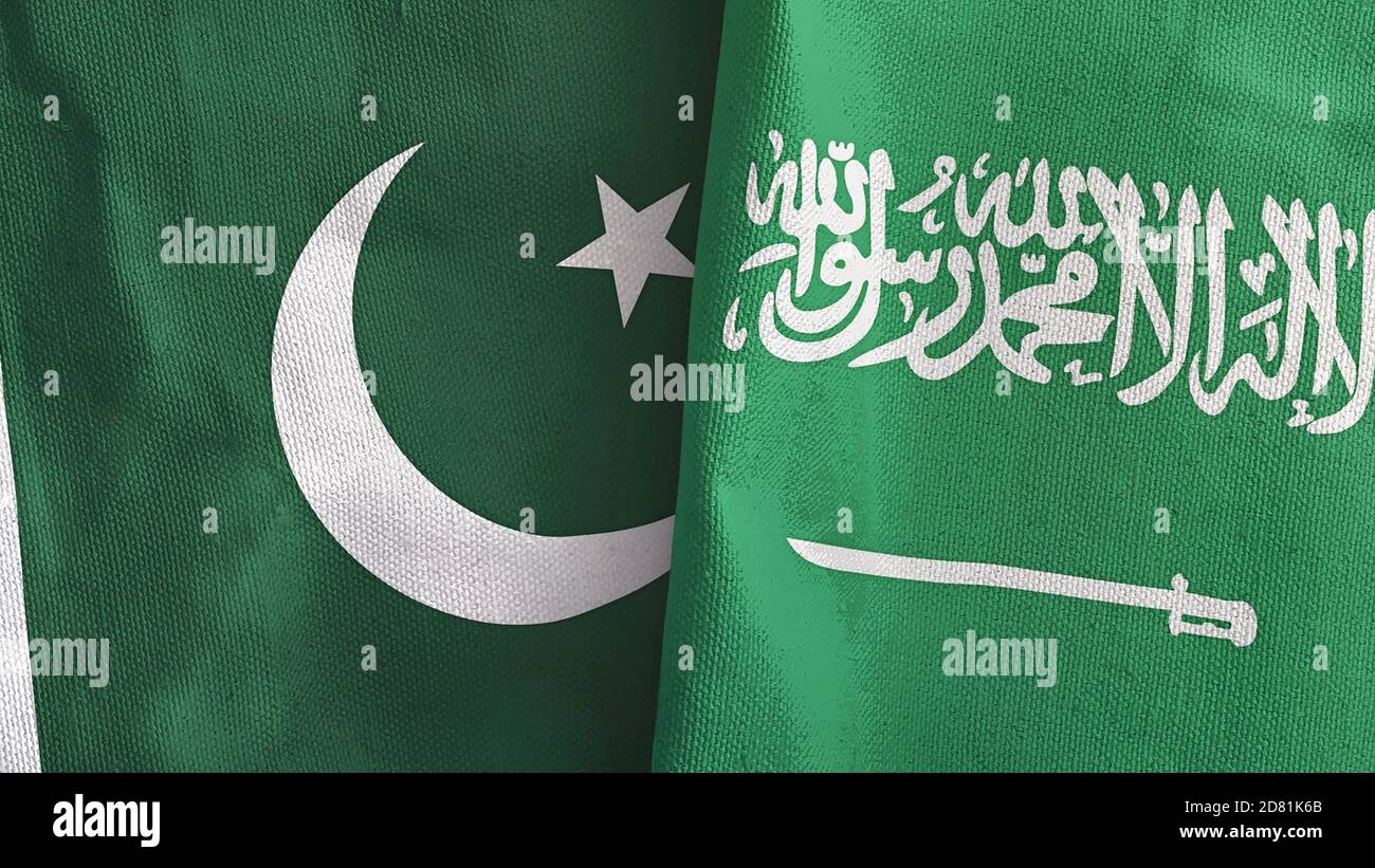 Pakistan saudi arabia flag hi-res stock photography and images - Alamy