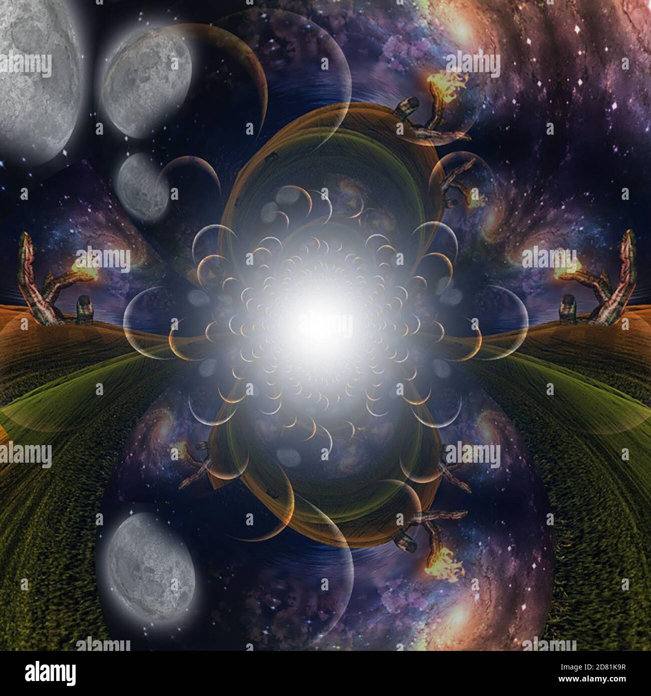 Warped skyline hi-res stock photography and images - Alamy