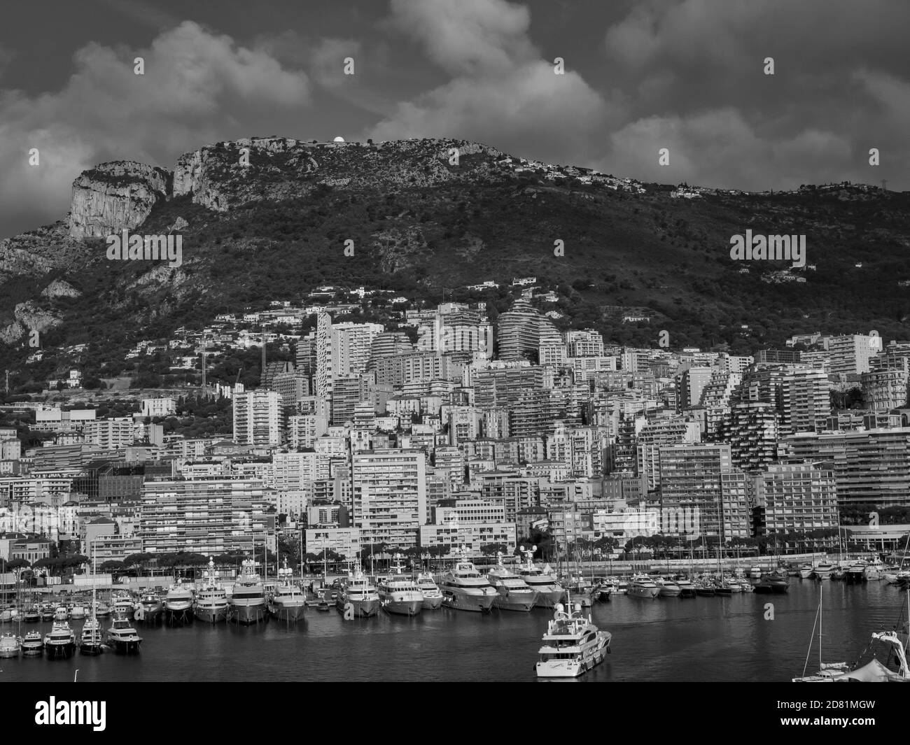 Castle monaco Black and White Stock Photos & Images - Alamy