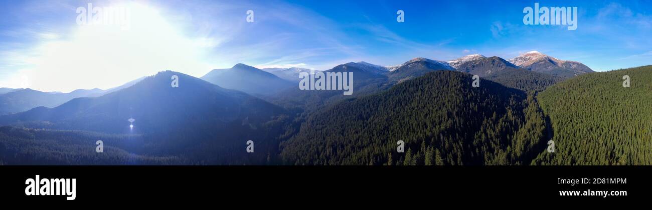 Rising sun sun rising over mountains hi-res stock photography and ...