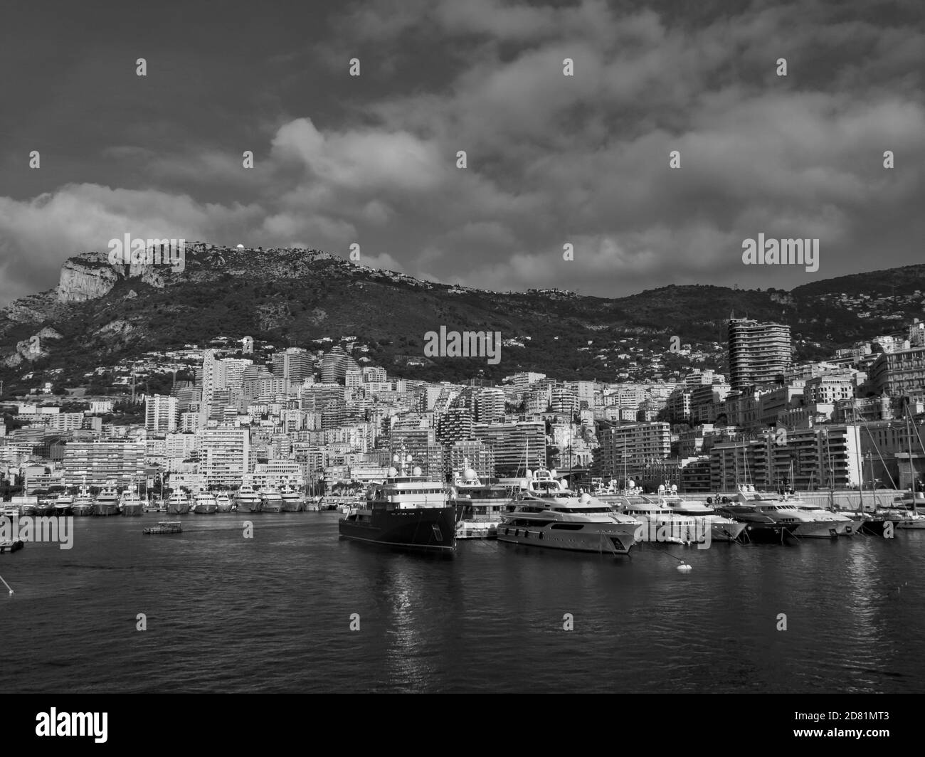 monaco at the mediterranean sea Stock Photo - Alamy