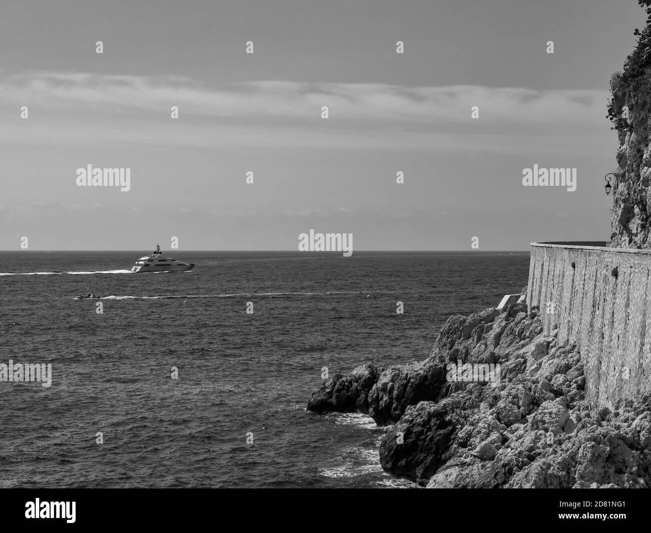 monaco at the mediterranean sea Stock Photo - Alamy