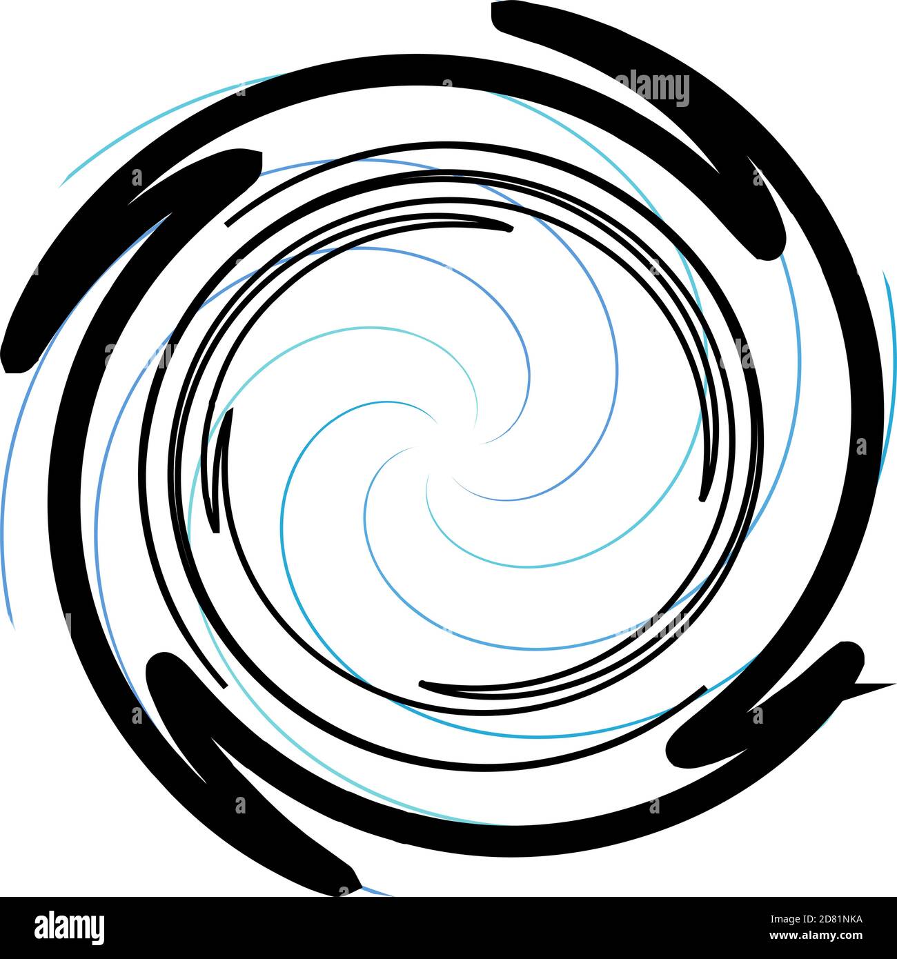 Overlaying abstract Spiral, Swirl, Twirl vector. Volute, helix ...