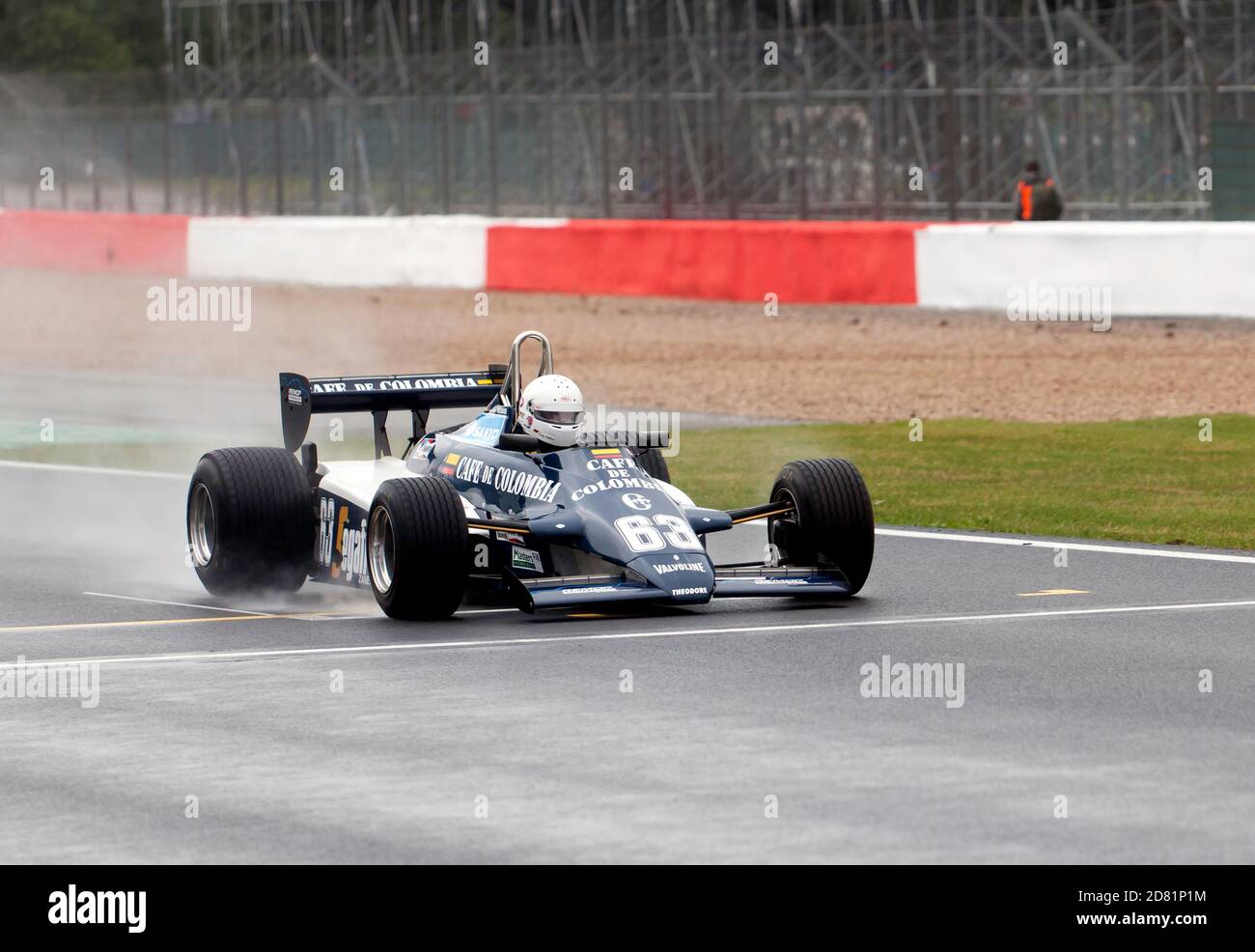 Georg Hallau, driving his 1983, Theodore N183, during the Sir Jackie ...