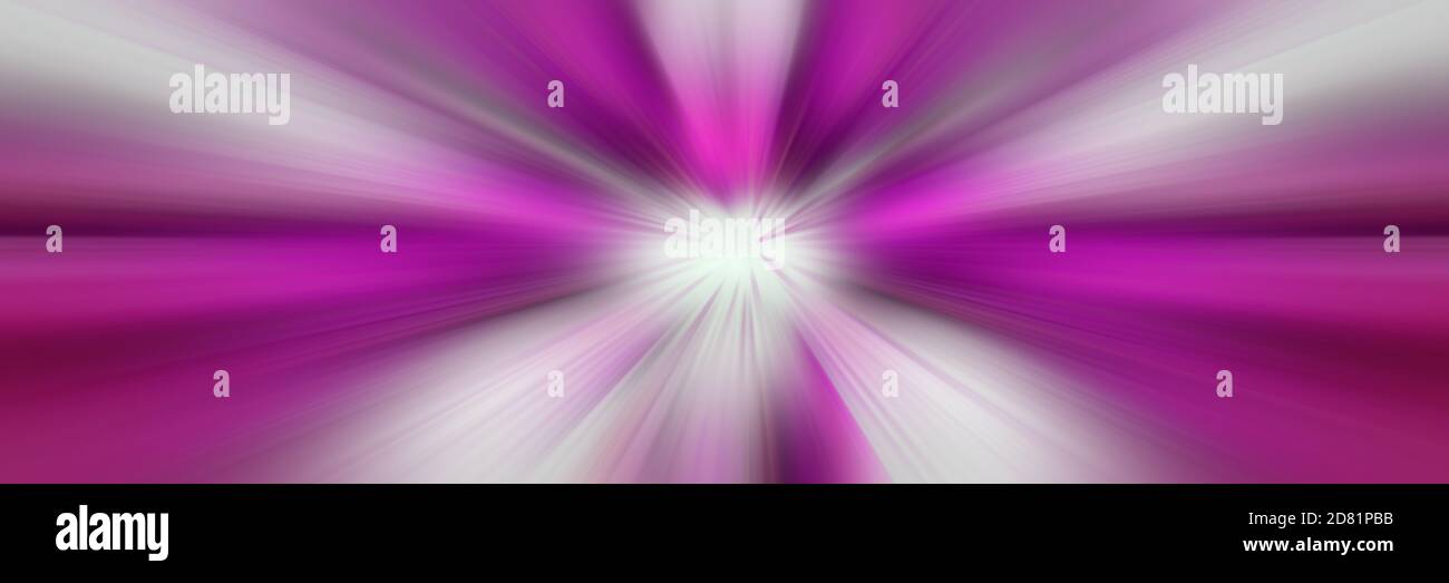 Abstract pink background. Bright flash of light. Light explosion from ...