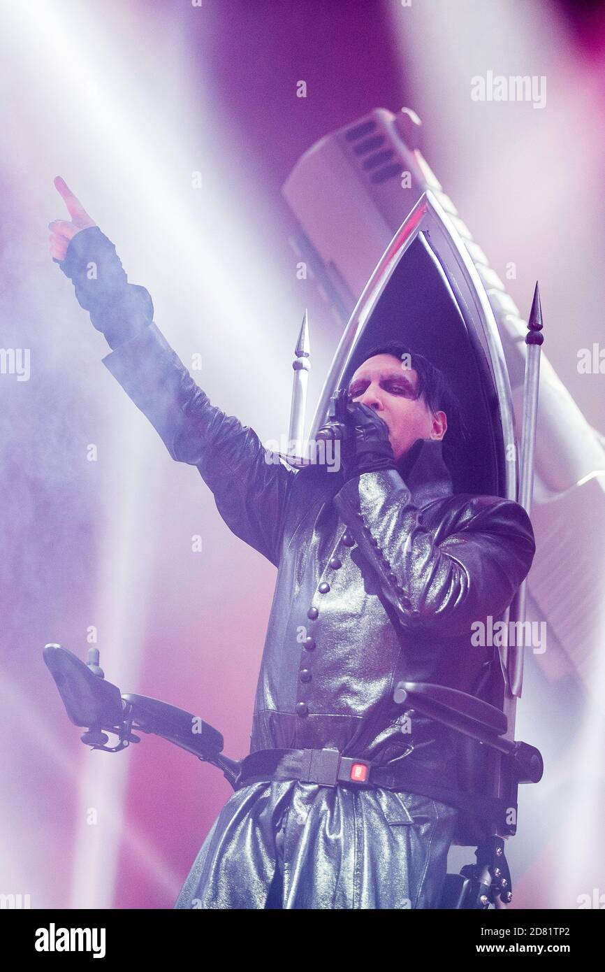Marilyn Manson Singer High Resolution Stock Photography and Images - Alamy