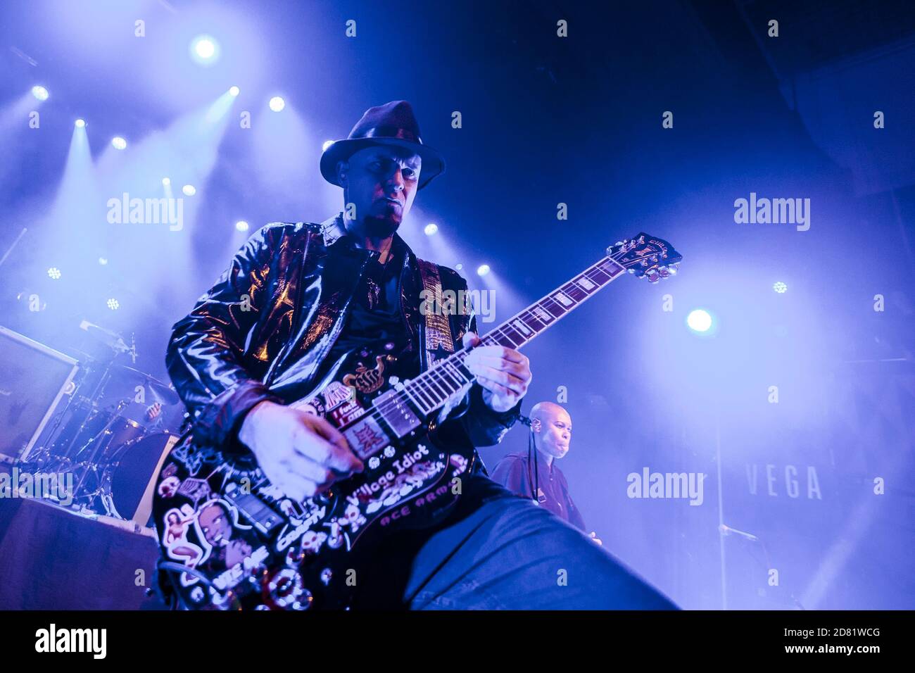 Copenhagen, Denmark. 26th, February 2017. The British rock band Skunk ...