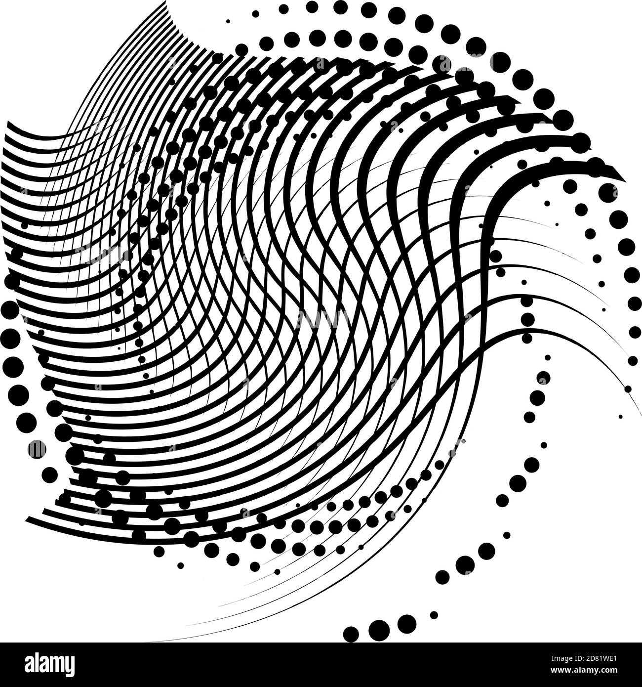 Overlaying abstract Spiral, Swirl, Twirl vector. Volute, helix ...