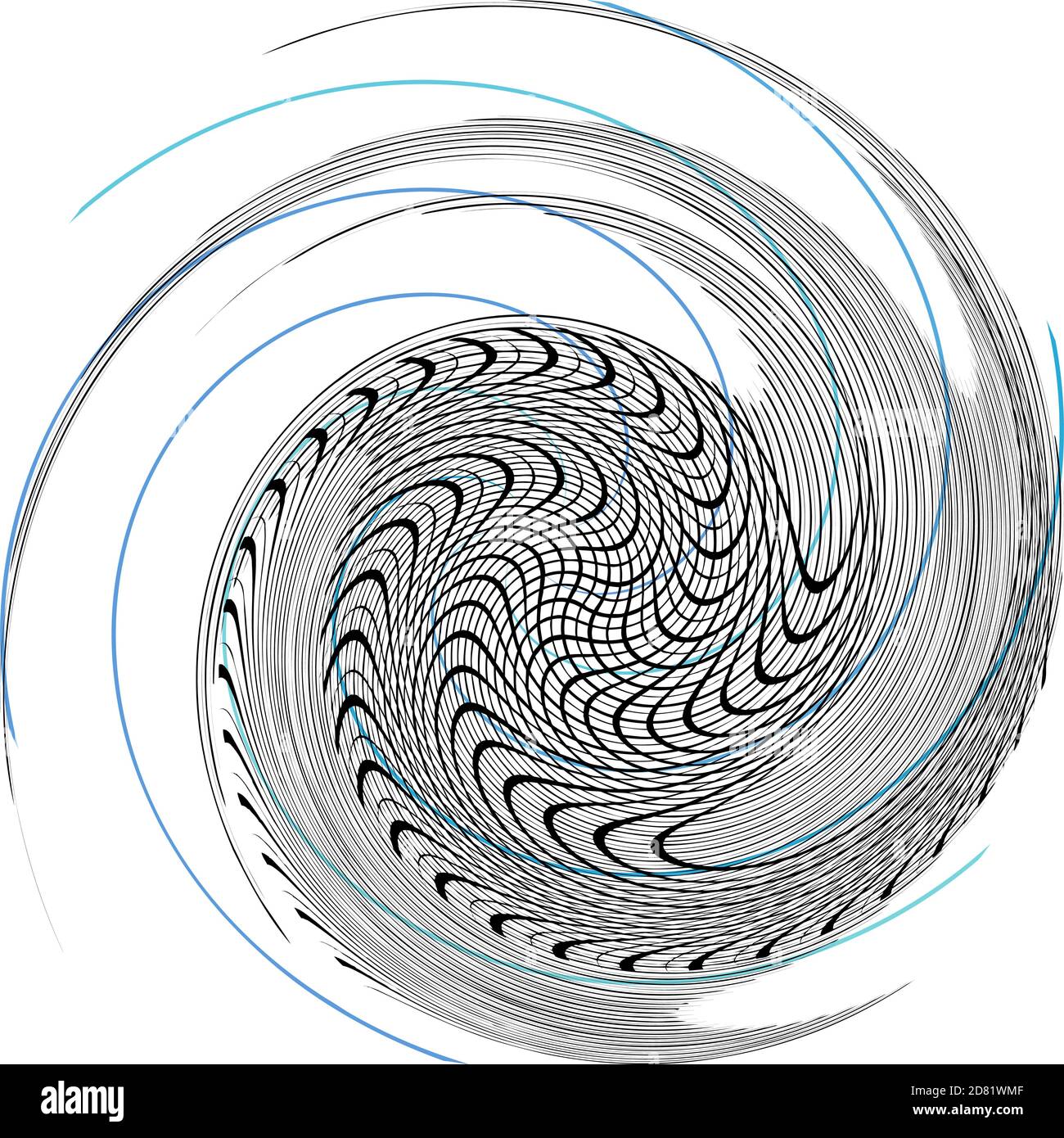 Overlaying abstract Spiral, Swirl, Twirl vector. Volute, helix ...